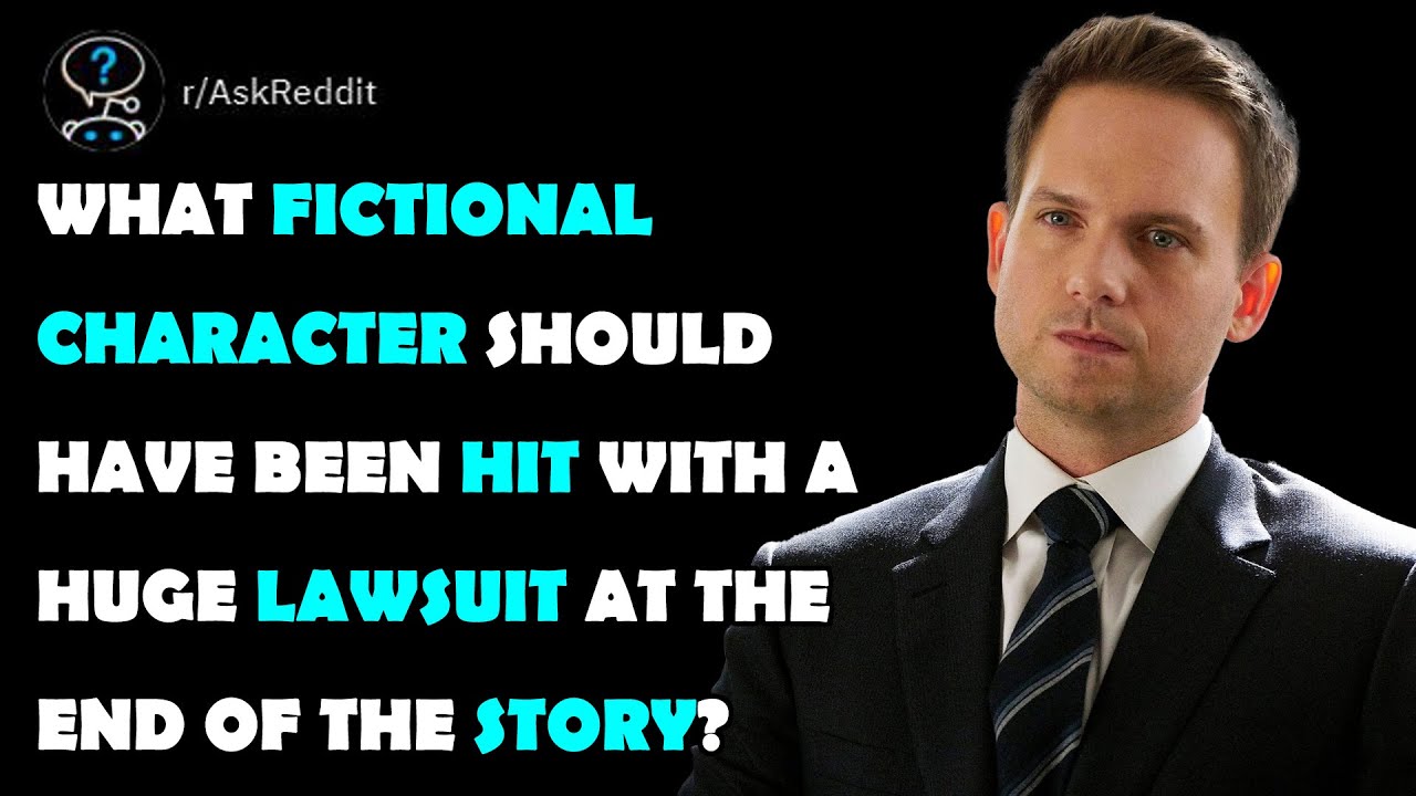 What Fictional Character Should Have Been Hit With A Huge Lawsuit At What Fictional Character Should Have Been Hit With A Huge Lawsuit At
