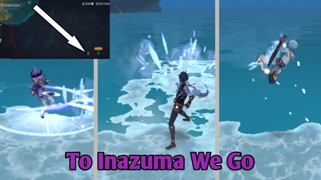 Ice Bridging To Inazuma (You won't Believe What Happened) - YouTube
