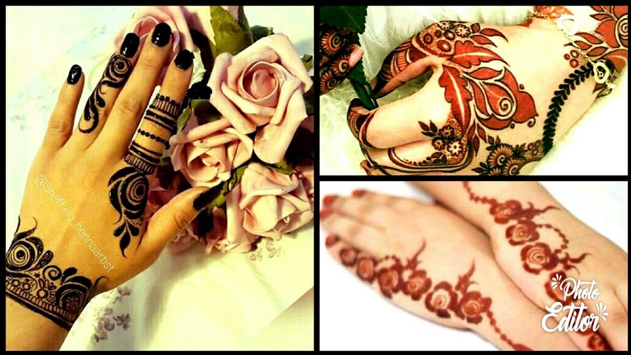 30 Arabic Rose Style Mehndi Designs / Latest Arabic Mehndi Designs ...
