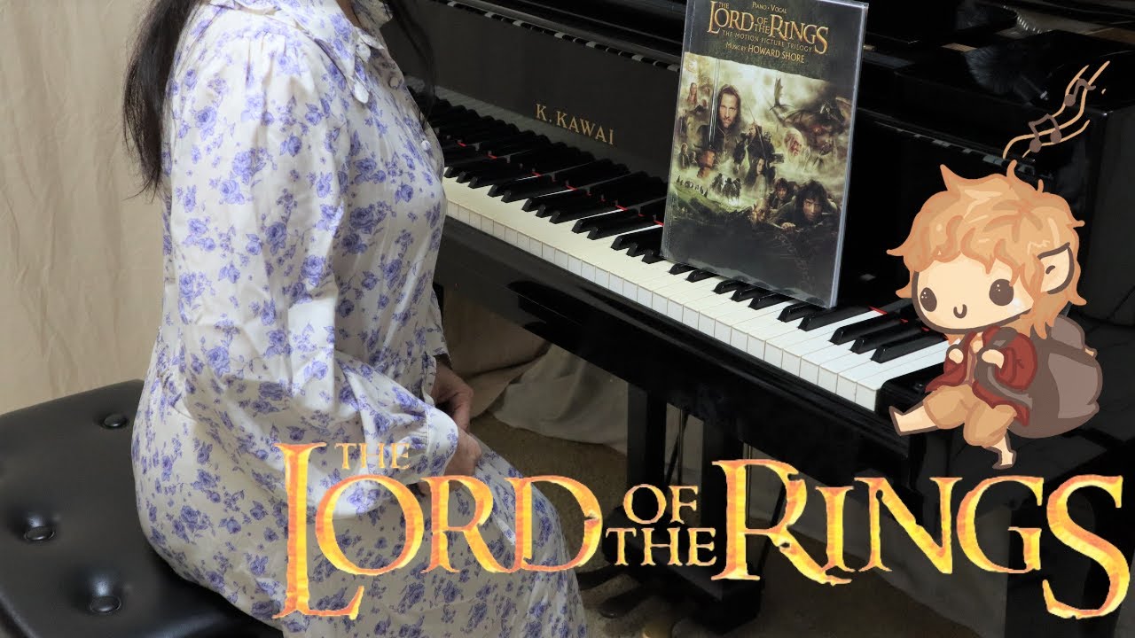 【R&R】魔戒主題曲-哈比村｜The Lord of the Rings-Concerning Hobbits, Piano cover ...