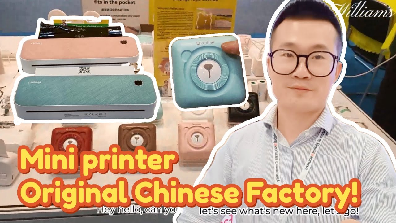 Mini Printer Original Chinese Factory at Hong Kong Global Source Trade ...