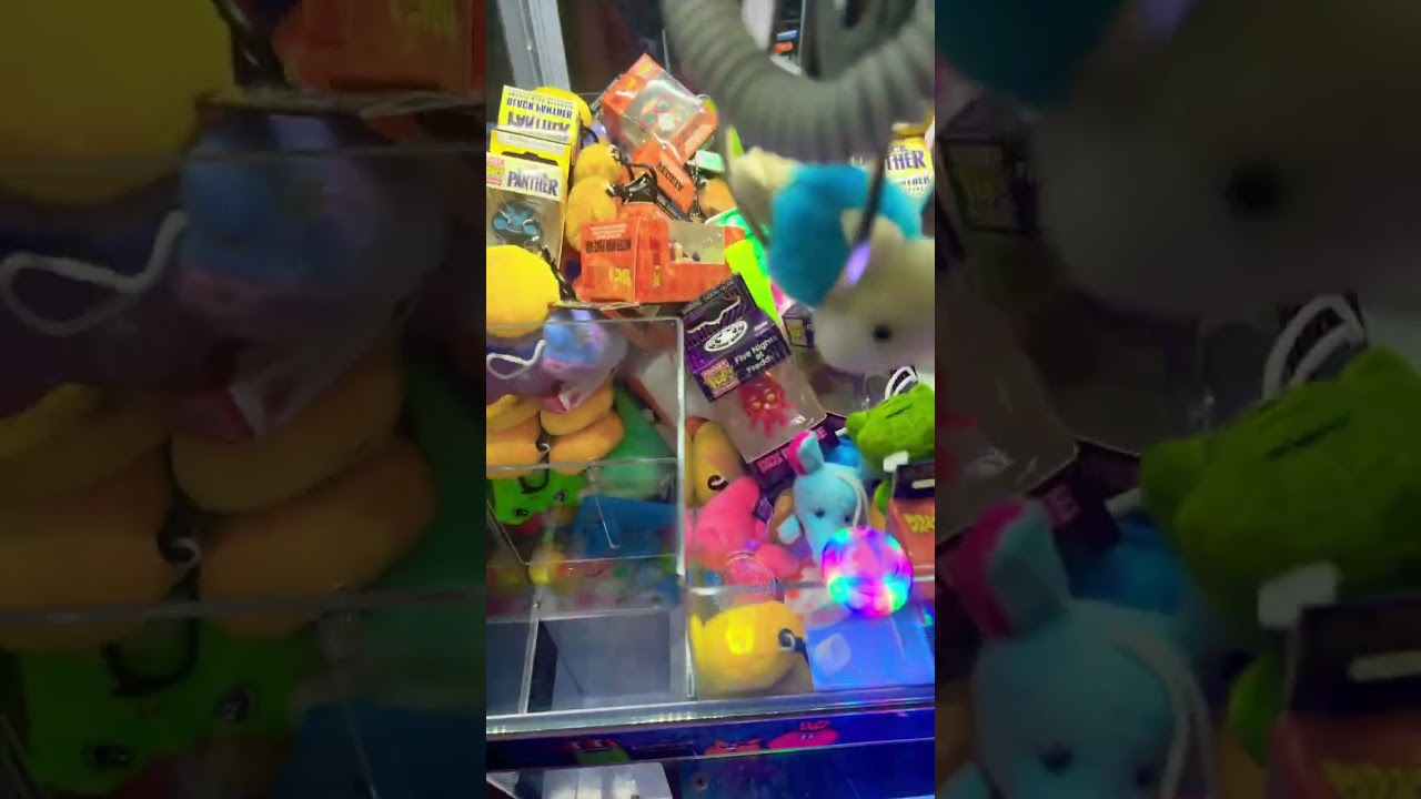 mini-claw machine teddy bear! - YouTube