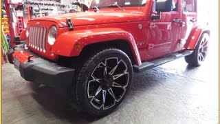 Lowered Jeep Wrangler Jk