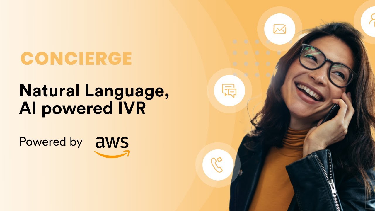 CONCIERGE - Natural Language, AI powered IVR - YouTube