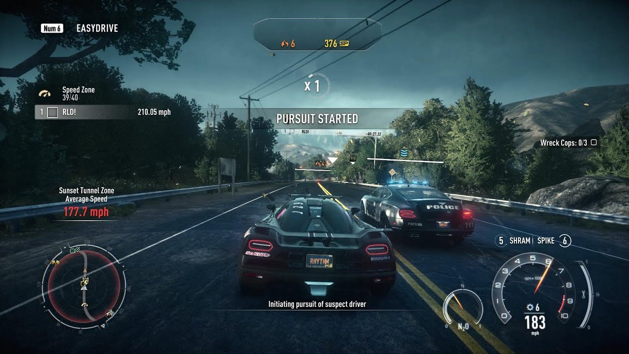 PURSUIT DURING RAIN ||NSF RIVALS - YouTube