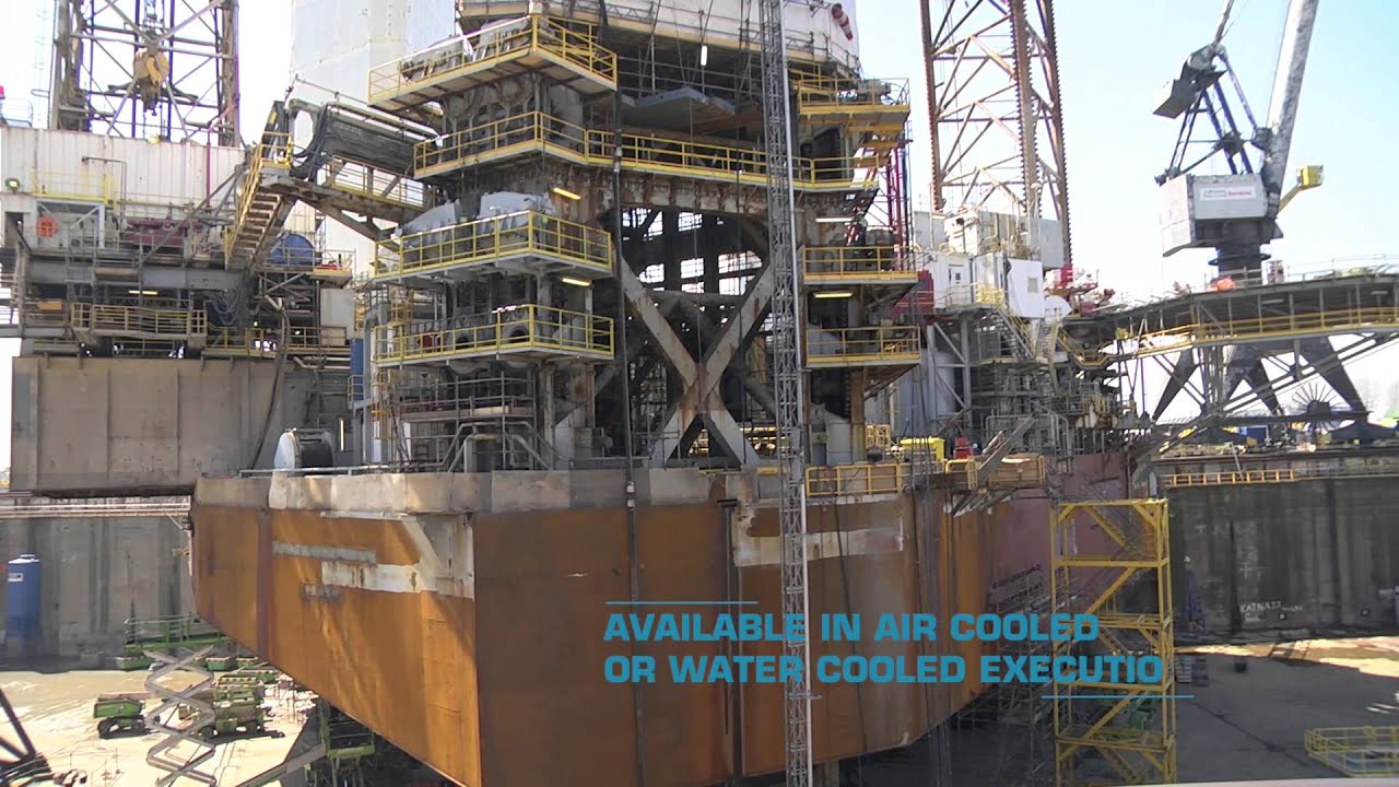 Prefabricated HVAC Fan Room Container - YouTube