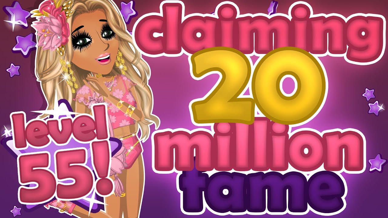 Claiming 20 million fame on MSP + Level 55! [mily2010] - YouTube