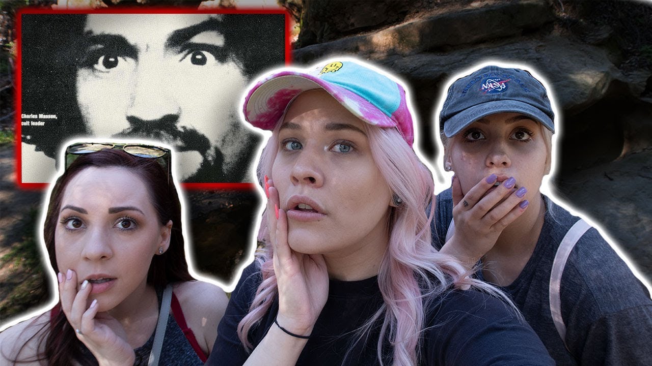 WE FOUND THE SECRET CHARLES MANSON CAVES!! (MAN CAUGHT SCREAMING ON ...