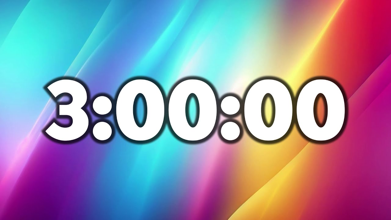 Timer 3 Hours - YouTube
