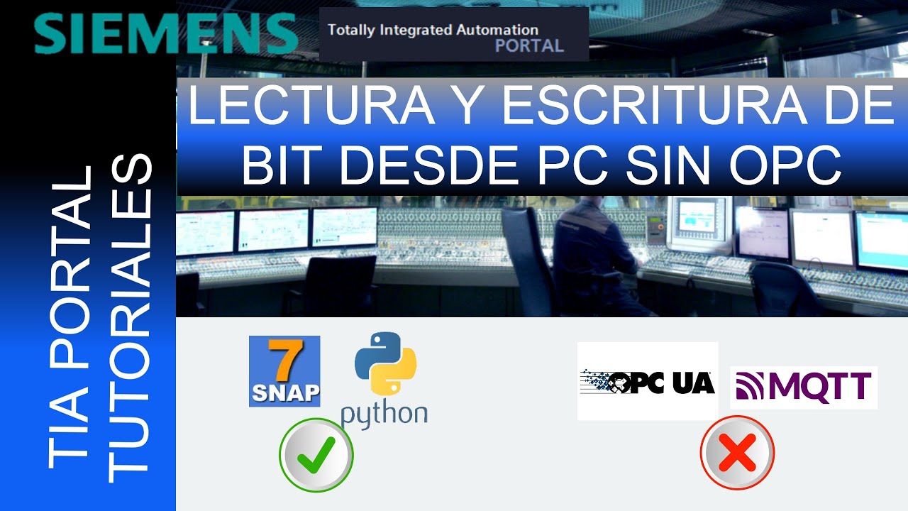 Snap7 Scada Leer Y Escribir Bits En Db Sin Opc 3 Conectividad Plc Siemens Youtube