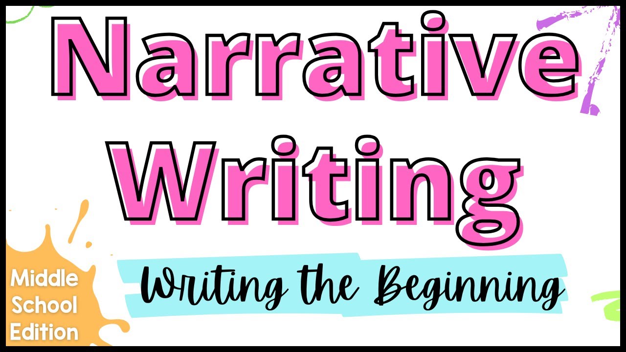 Personal Narrative Writing Unit -Lesson 3 | Writing the Beginning ...