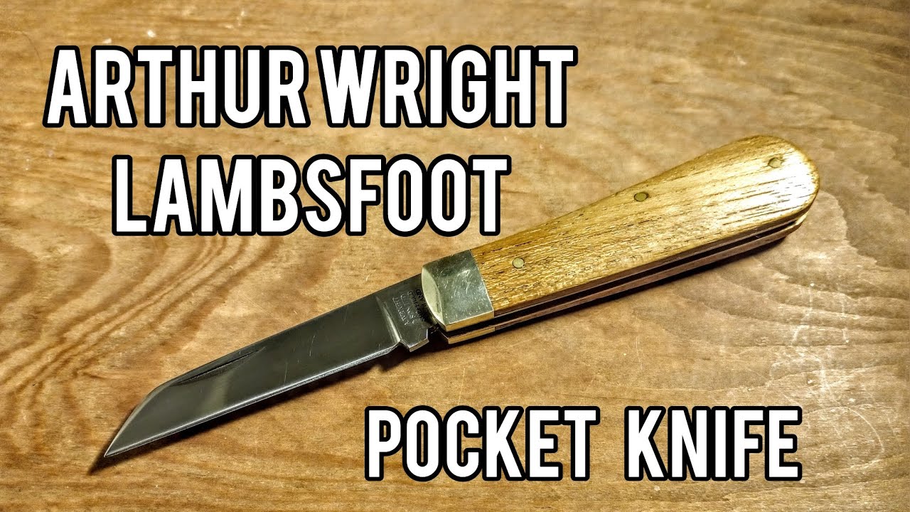 Arthur Wright Lambsfoot Knife - YouTube