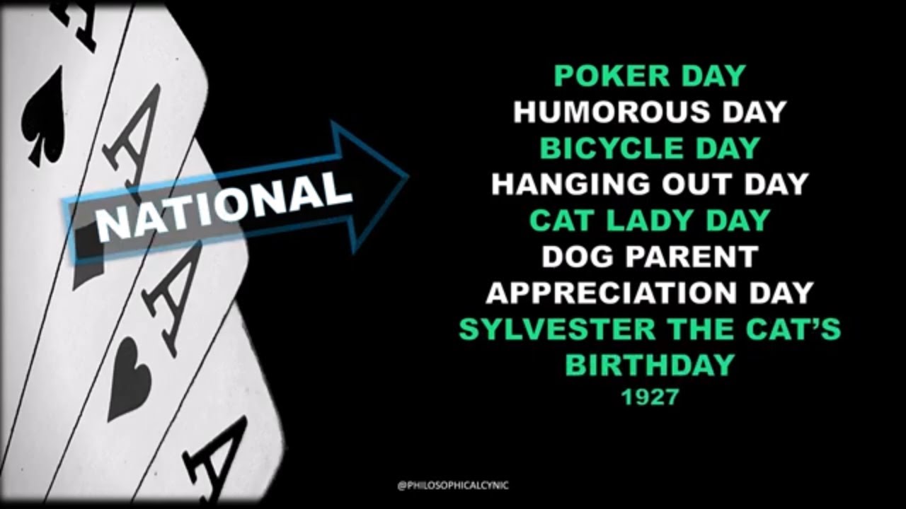 Humorous Day, Dog Parents & More National & World Days April 19 - YouTube