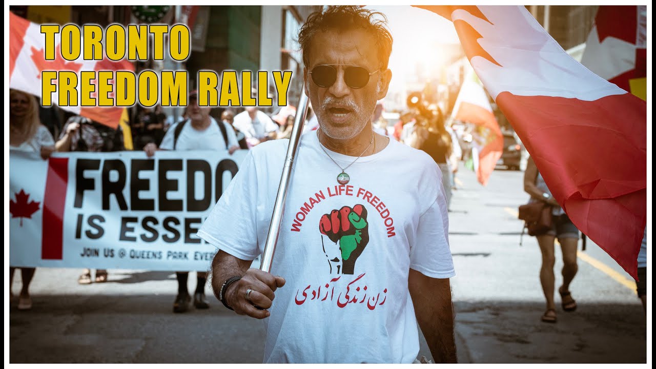 Toronto Freedom Rally & Street Photography - YouTube