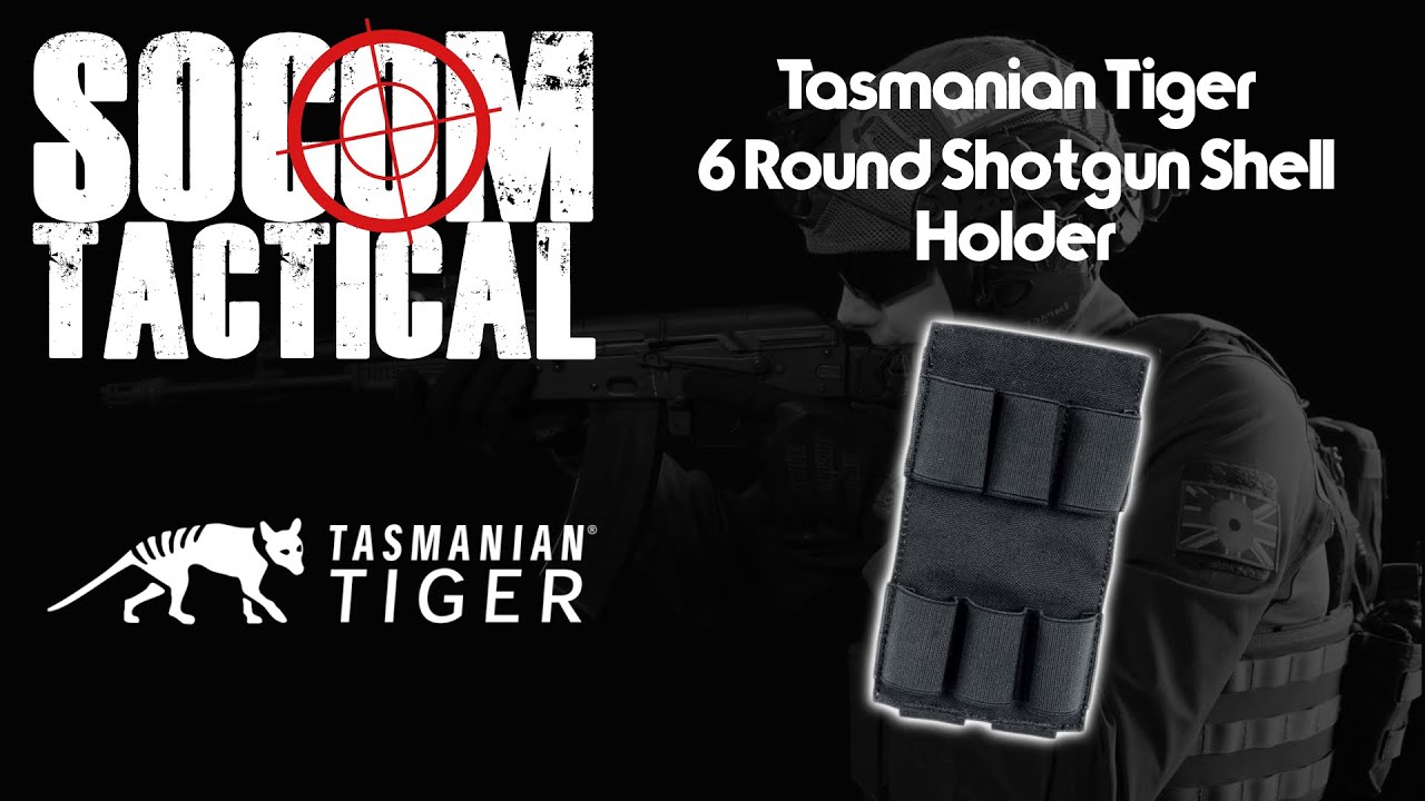 Tasmanian Tiger 6 Round Shotgun Shell Holder - YouTube
