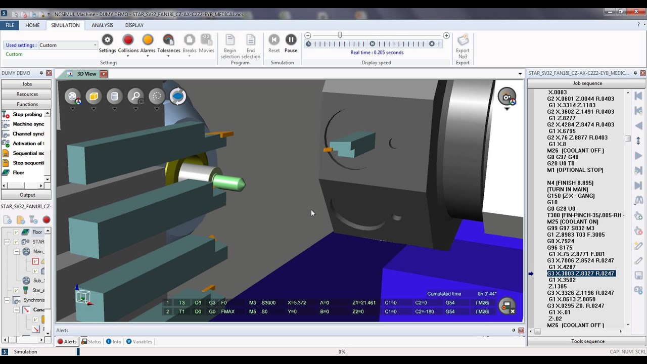 STAR SV32 Machine Tool Model - YouTube