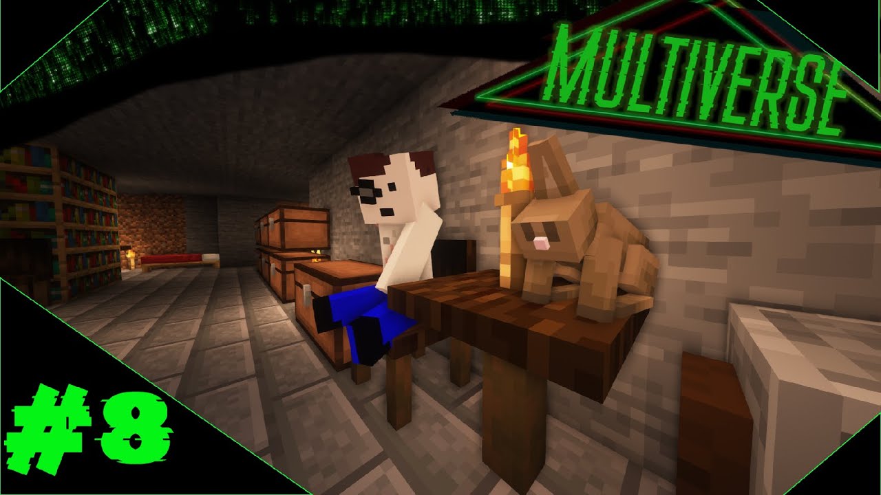 Let's Play Minecraft (Multiverse SMP) | Going Down Hill [English] - YouTube