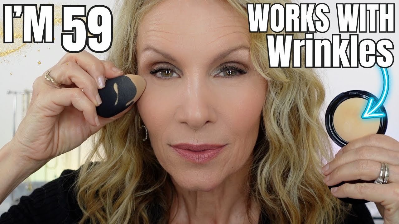 Get Better Looking Skin with Makeup *Wrinkle Friendly* - YouTube