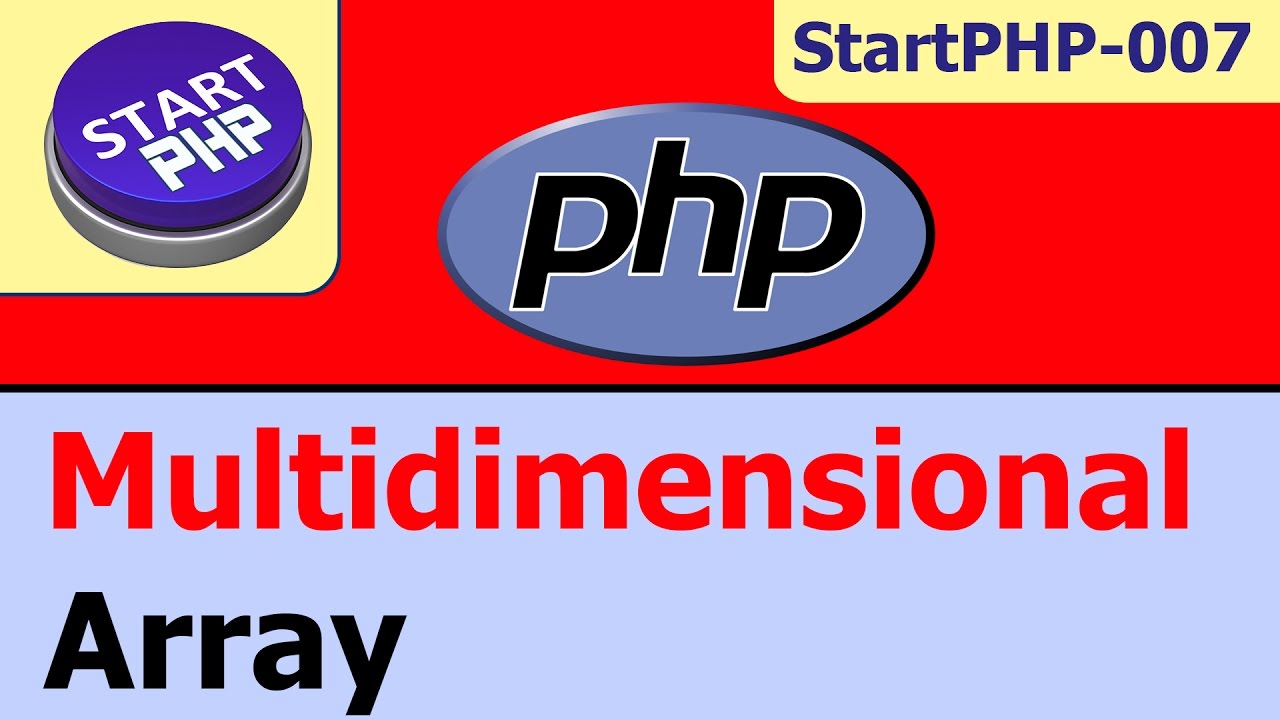 Php Multidimentional Array For Absolute Beginners Startphp 007 Youtube