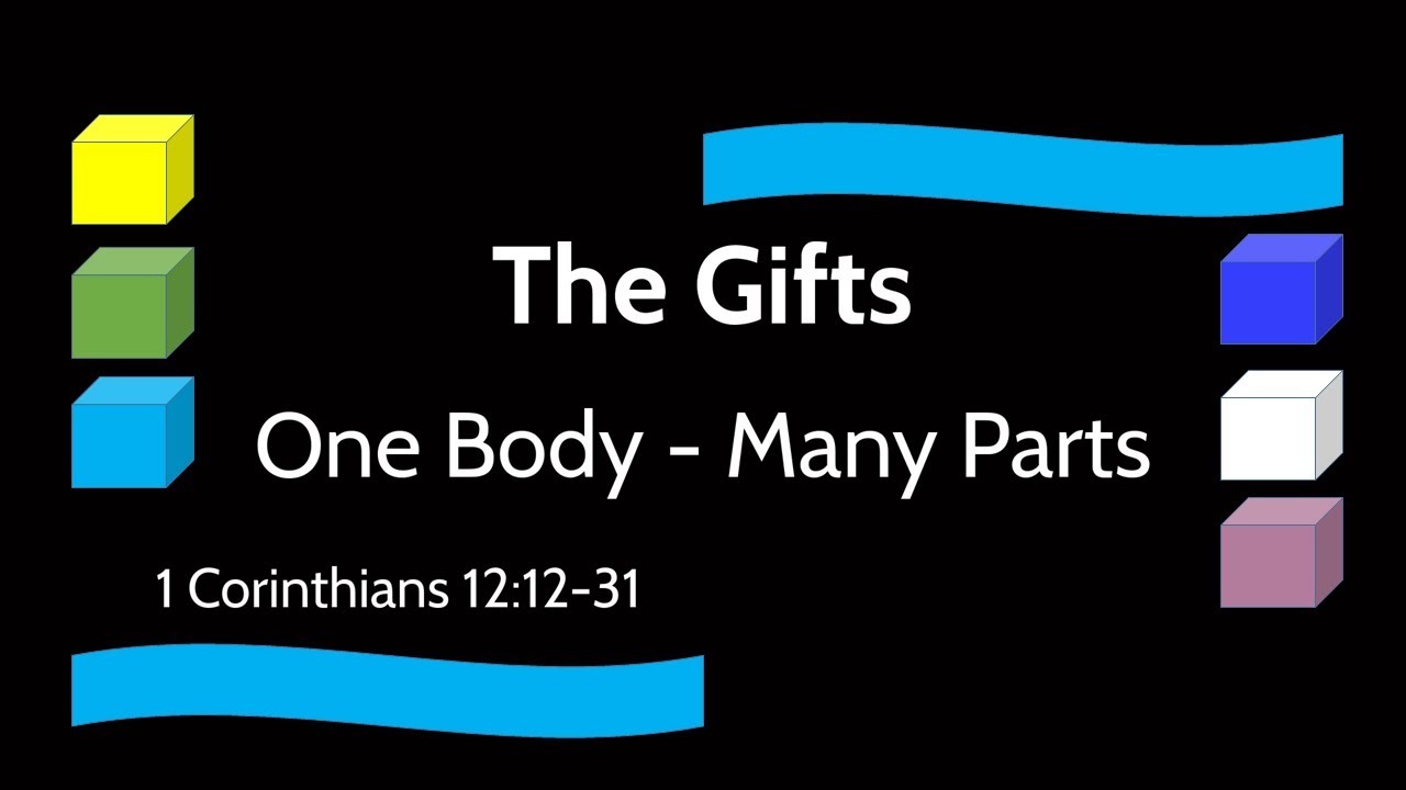 The Gifts: One Body-Many Parts - 1Corinthians 12:12-31. - YouTube