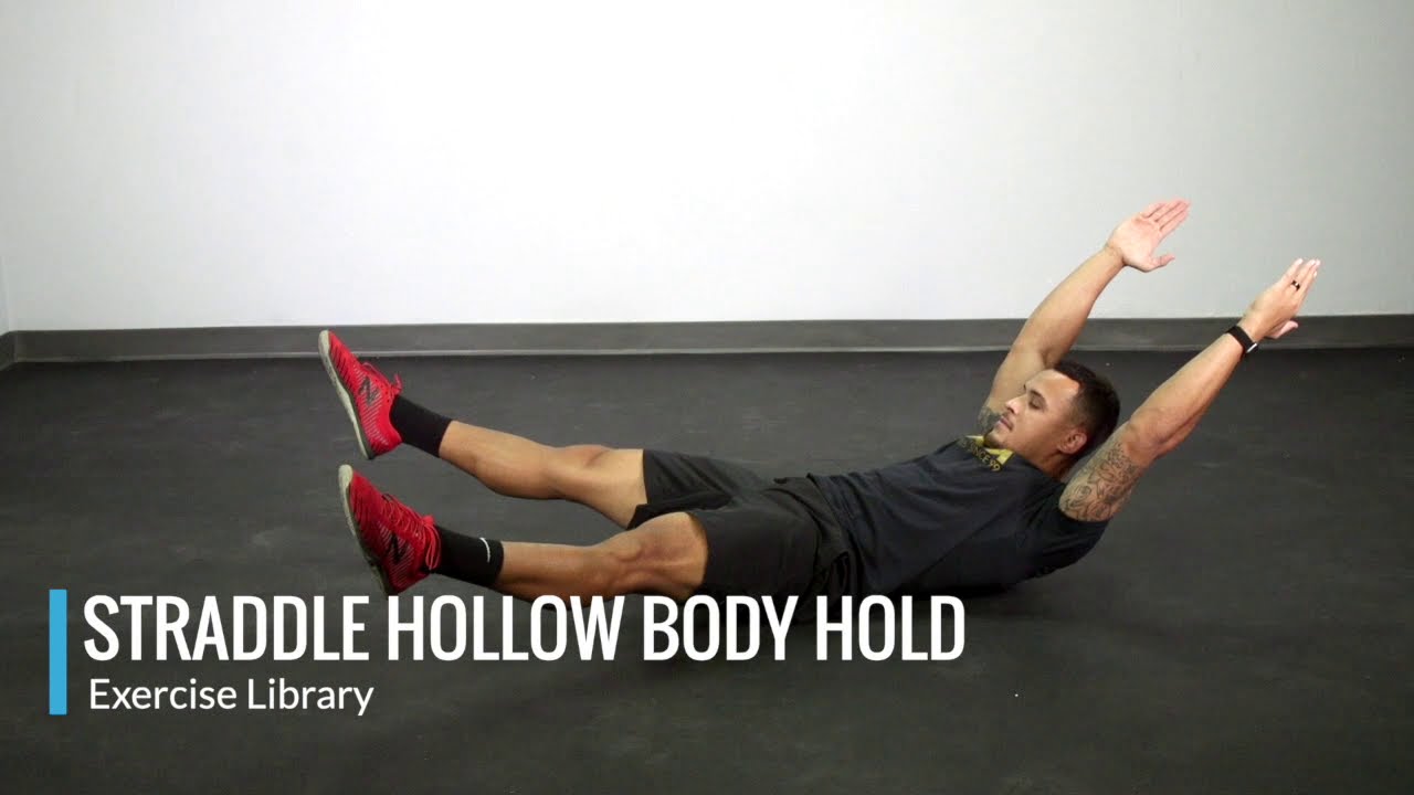 Straddle Hollow Body Hold - OPEX Exercise Library - YouTube