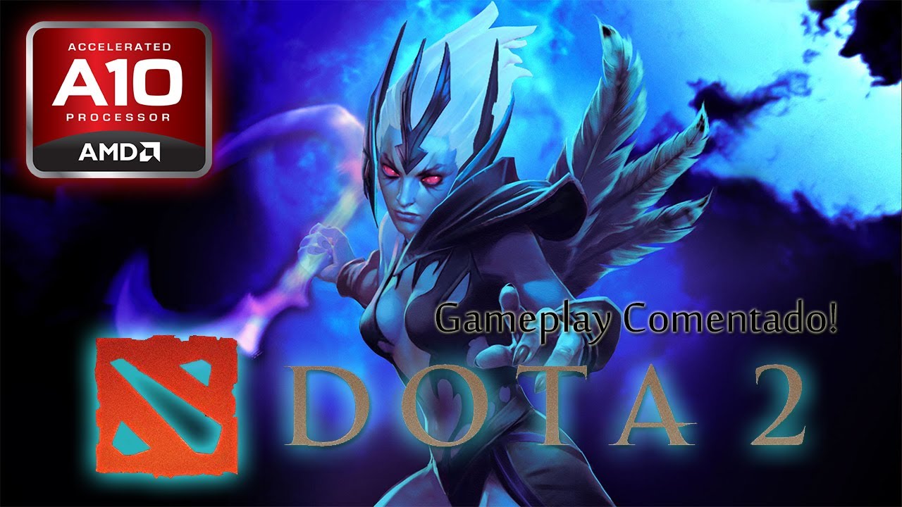 [Gameplay] Dota 2 Comentado en AMD Radeon HD 7660D - YouTube