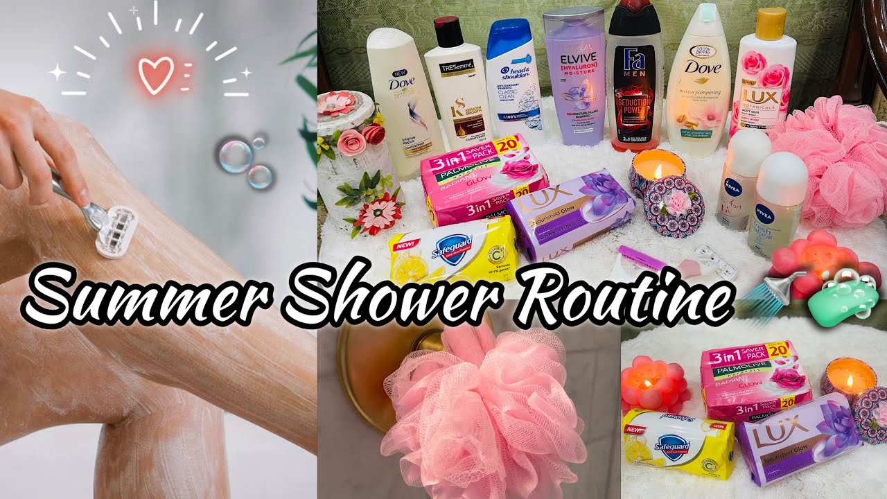 Must Haves for Summers Shower Routine🧼🧴🛁🚿 | Summer Hygiene Routine ...