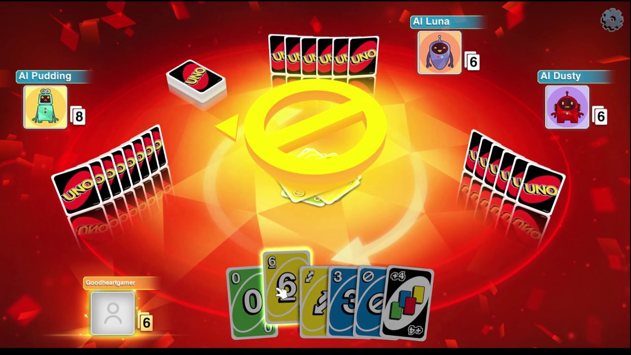 Playing a quick round of UNO (no voice) - YouTube