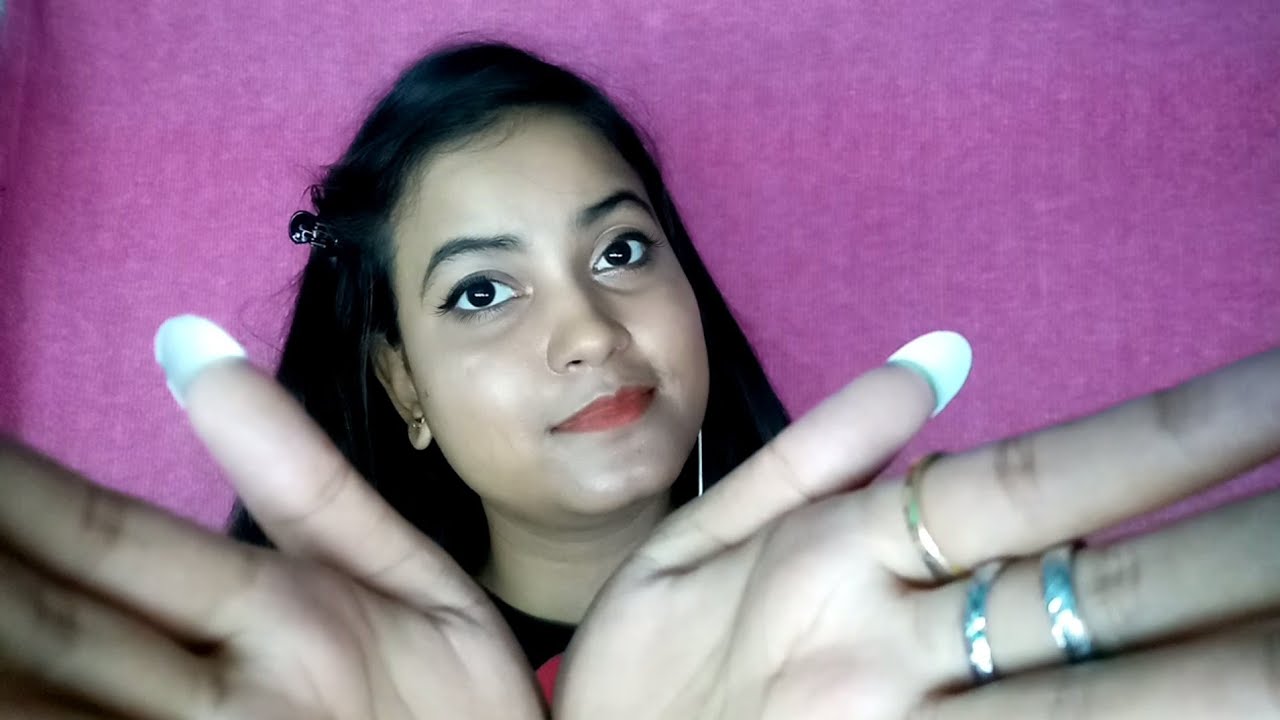 ASMR Massage YOUR Face with Tingly Mouth Sounds - YouTube