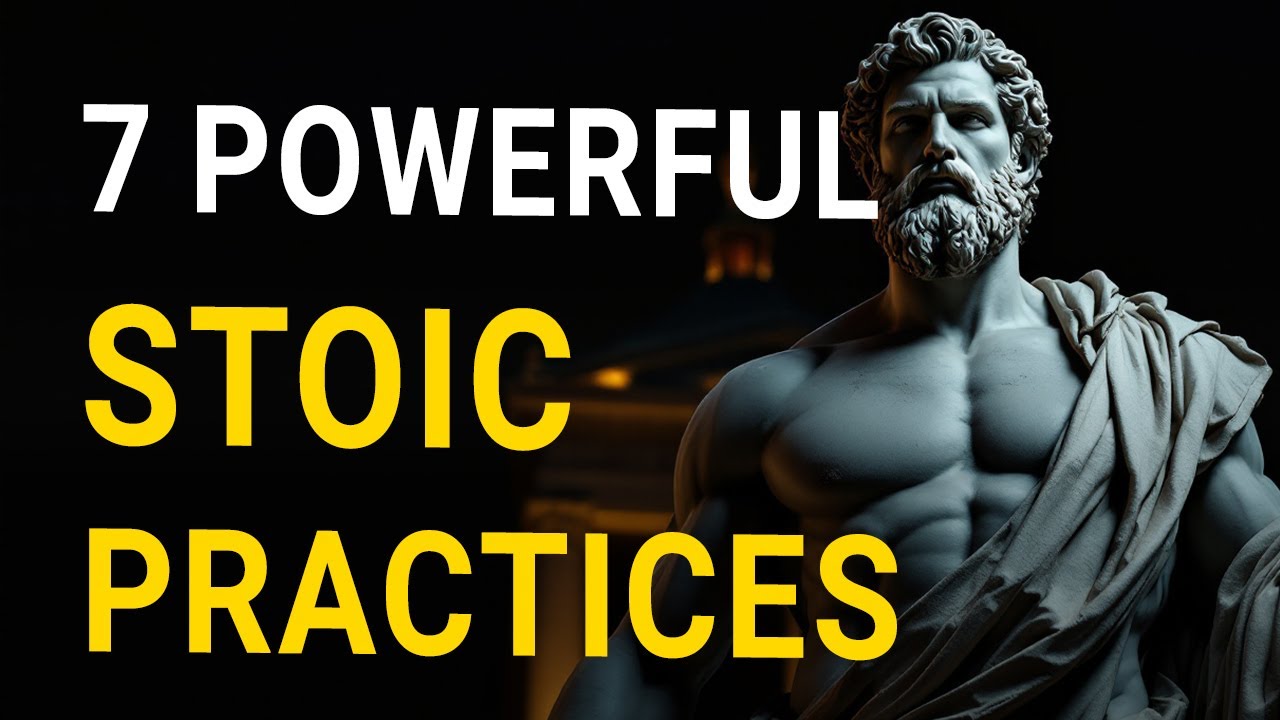 7 Powerful Stoic Practices to Get Ahead of 98% of People - YouTube