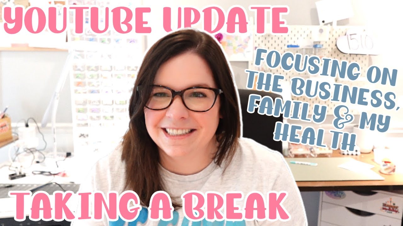 Taking a break on YouTube to focus on my health and business | Small Business Owner - YouTube