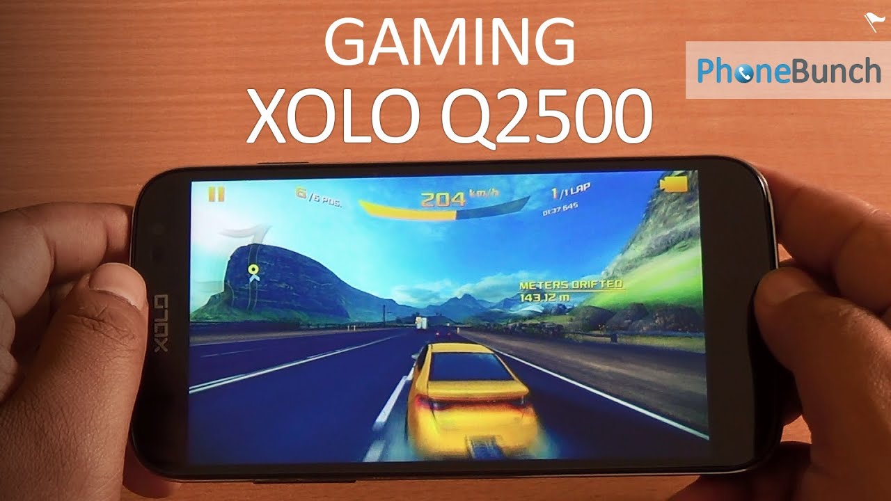 XOLO Q2500 Gaming Review - YouTube