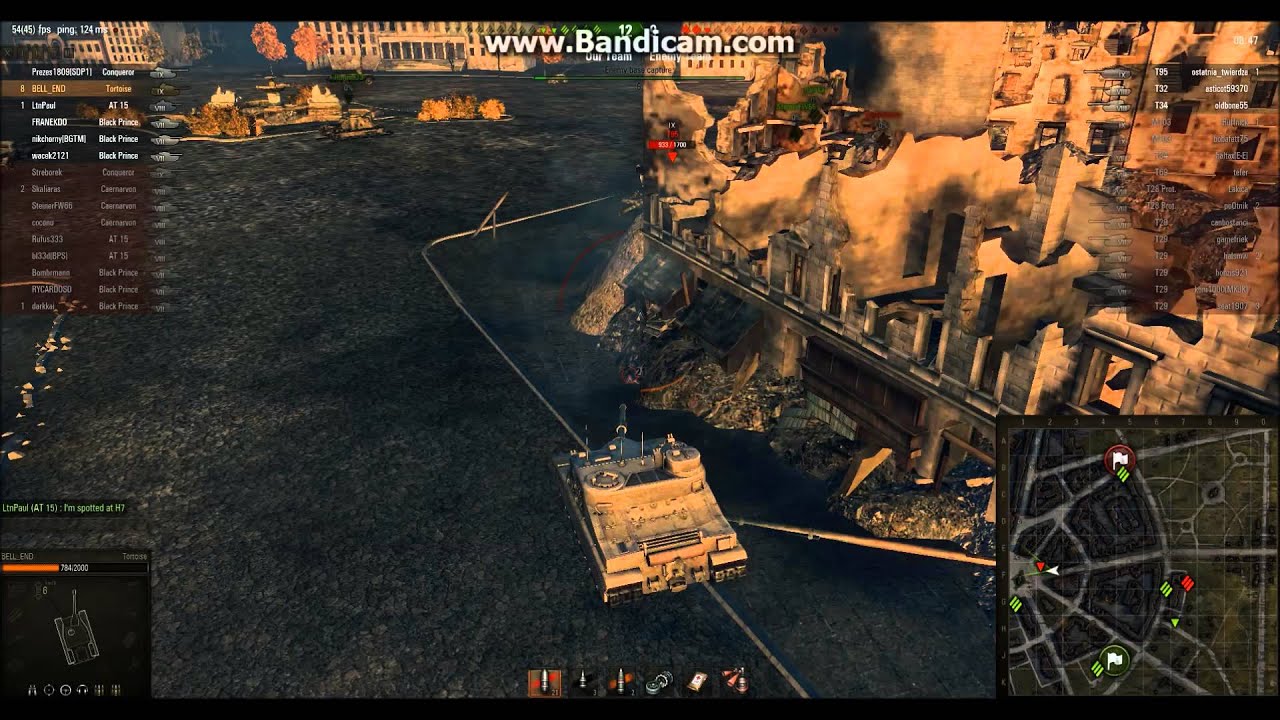 World Of Tanks, Tortoise Vs T95 - YouTube
