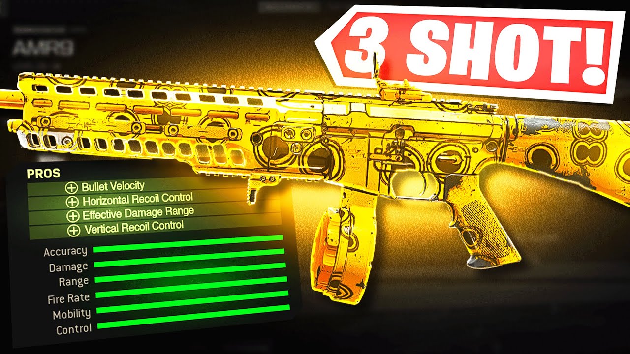 new *3 SHOT* AMR 9 in WARZONE 3! 😲 (Best Amr 9 Class Setup) - MW3 - YouTube
