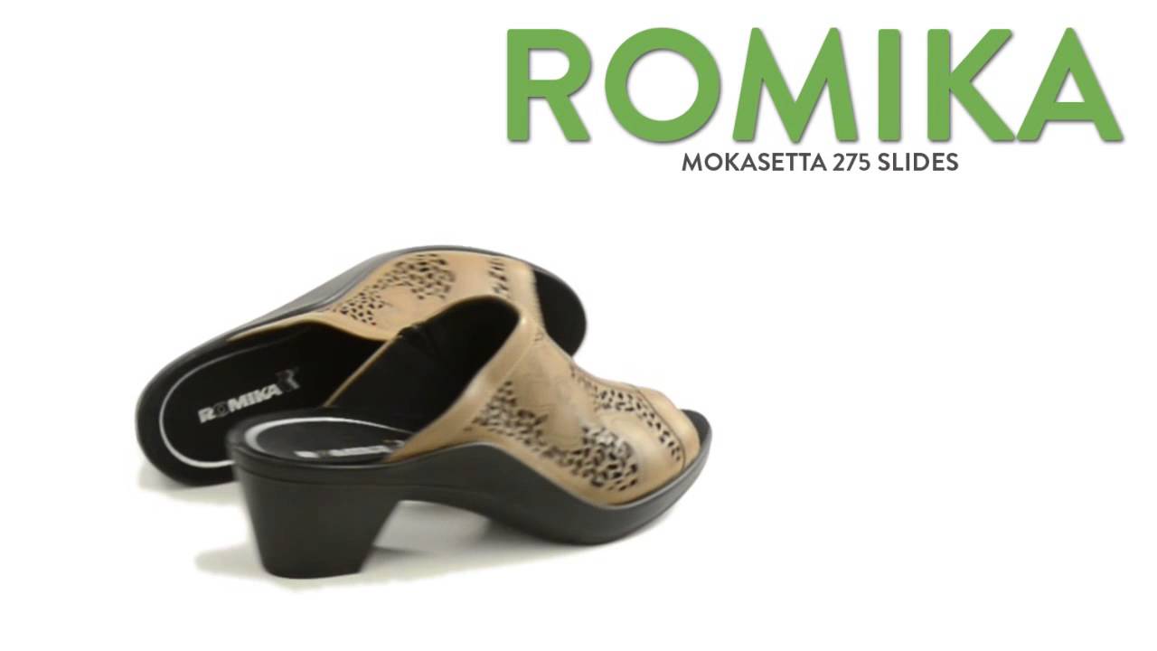 Romika Mokasetta 275 Slides - Leather (For Women) - YouTube