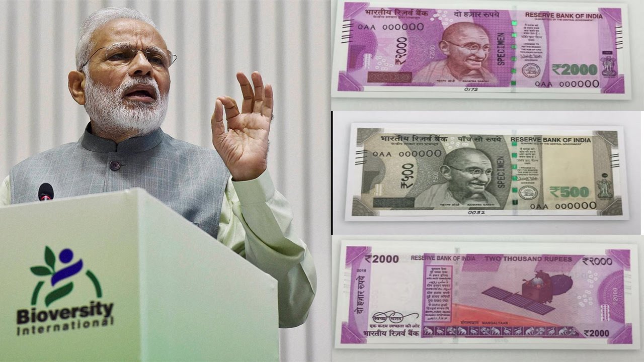 500 and 2000 new notes released by RBI; All you need to know | Oneindia ...