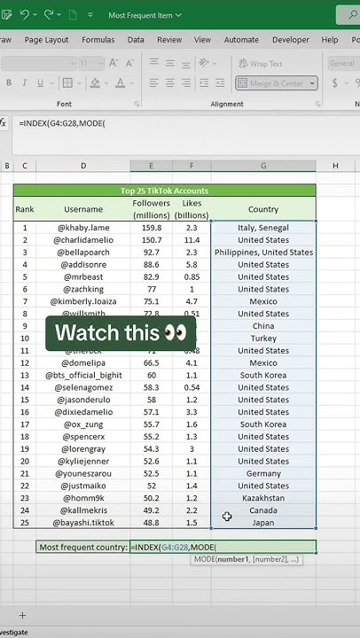 Learn Excel Tips & Tricks - YouTube