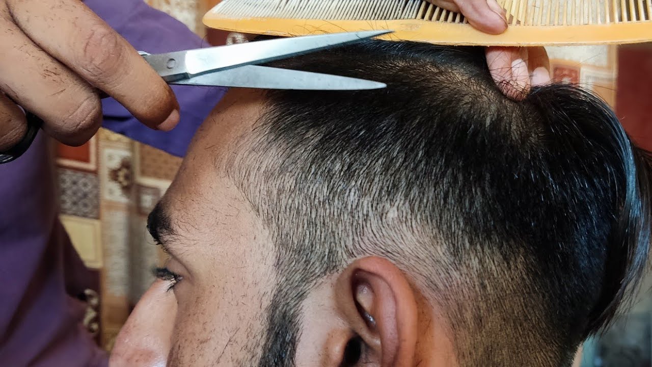 perfect hairstyle best hair style slop cut #hairstyle #haircut - YouTube