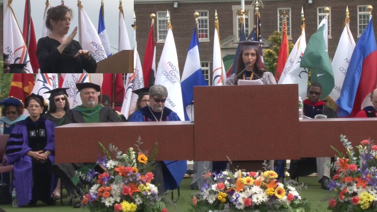 NCC Valedictorian 2016 - YouTube