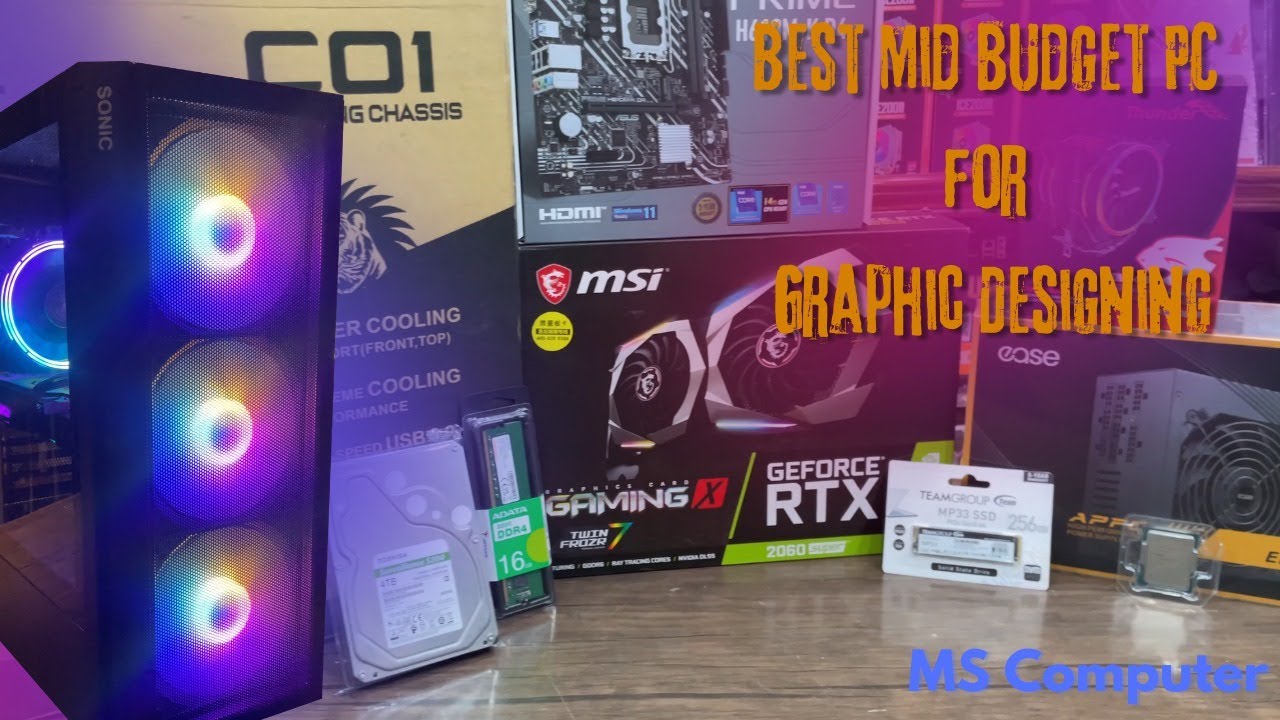 Graphic Designing and Gaming PC Built, Peshawar - YouTube