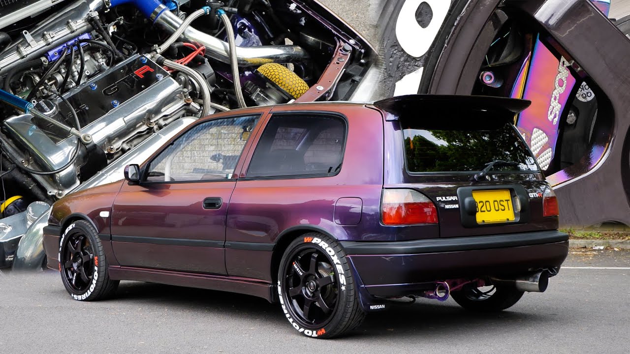 This *FULLY BUILT* 340BHP Nissan Pulsar GTI-R is INCREDIBLE! - YouTube