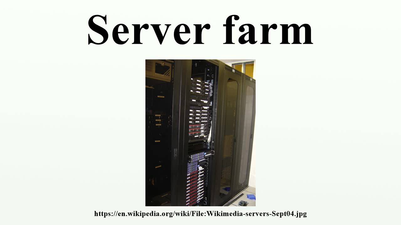 Server farm - YouTube