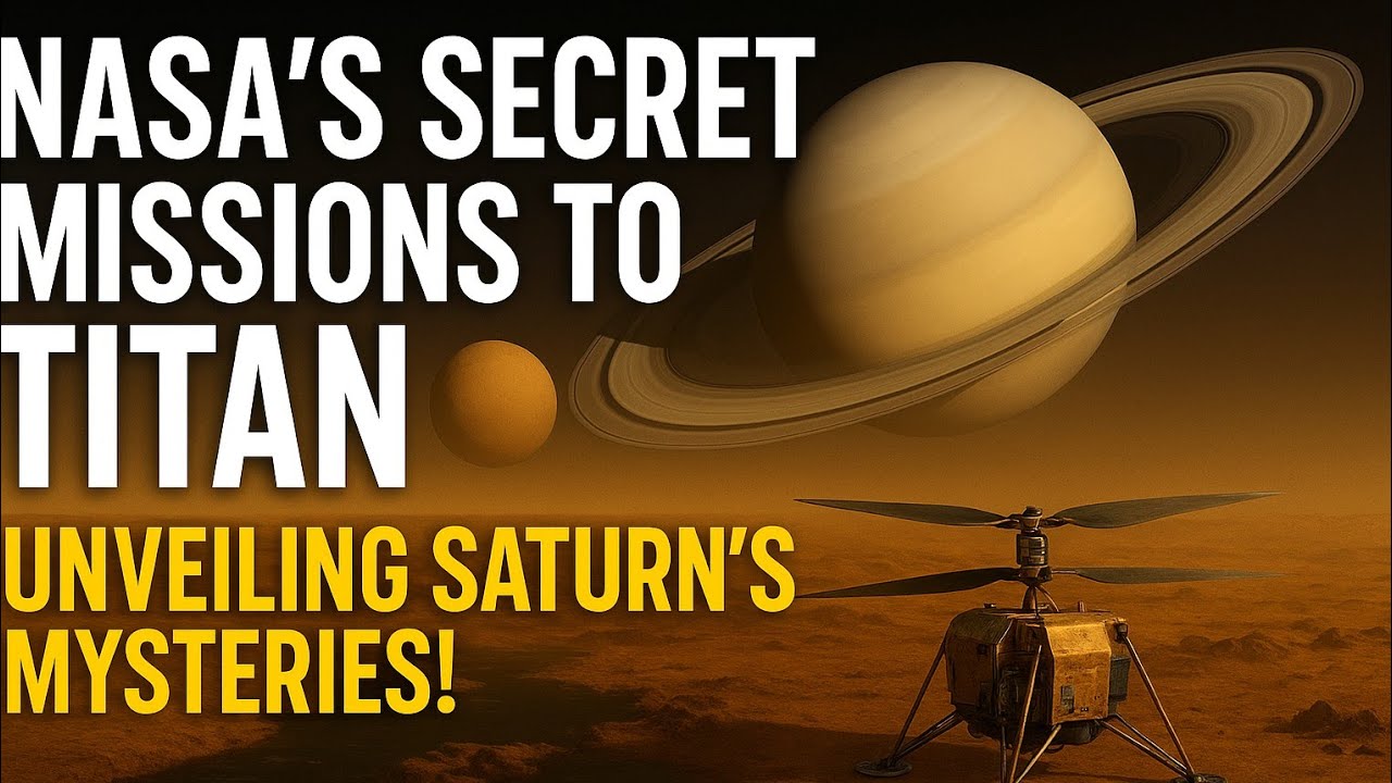NASA's Secret Missions to Titan: Unveiling Saturn's Mysteries! - YouTube