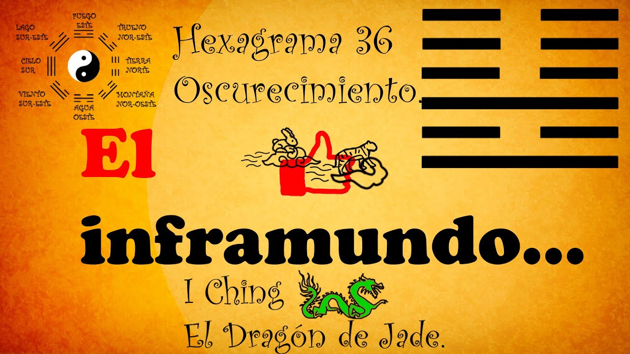 I Ching / Hexagrama 36 Oscurecimiento. - YouTube