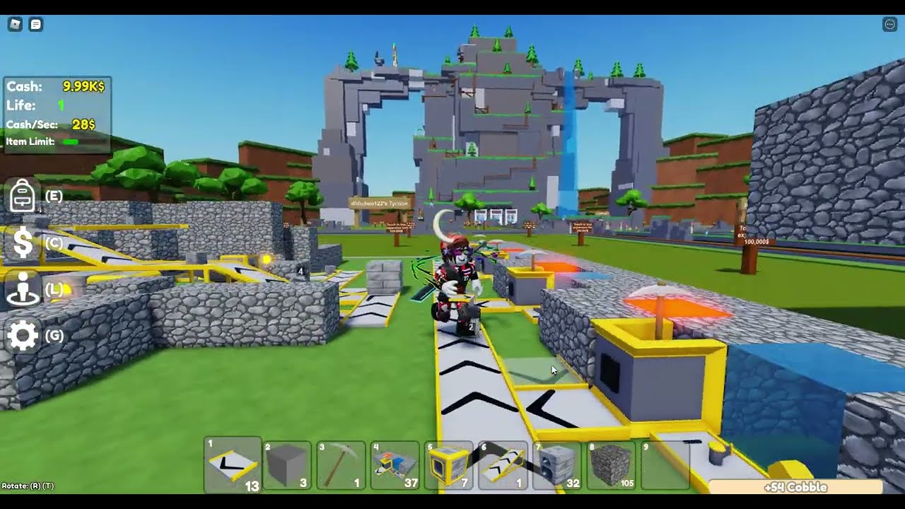 Roblox : Block Tycoon ⛏️ [IRON UPDATE] แมพTycoonที่บล็อกเป็นสี่เหลี่ยม ...