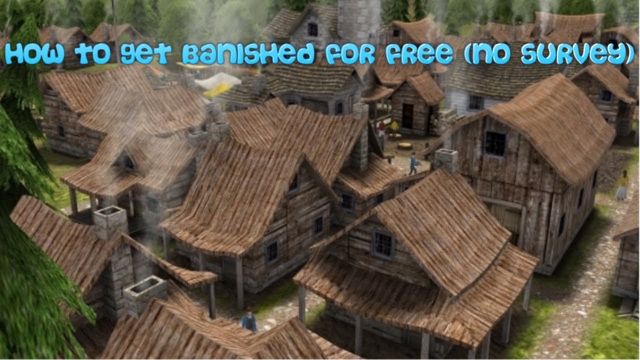How to get banished for free (NO SURVEY) - YouTube