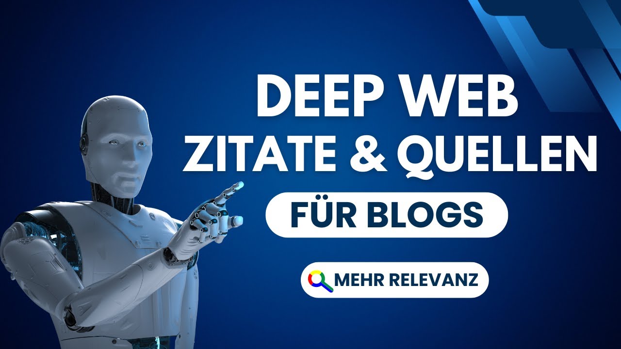 🚀 Entdecke die Power von Deep Web: Automatische Zitate und Quellen ...
