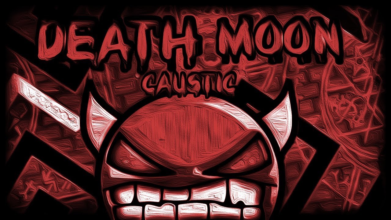 ''Death Moon'' 100% (Easy Demon) by Caustic | #geometrydash - YouTube