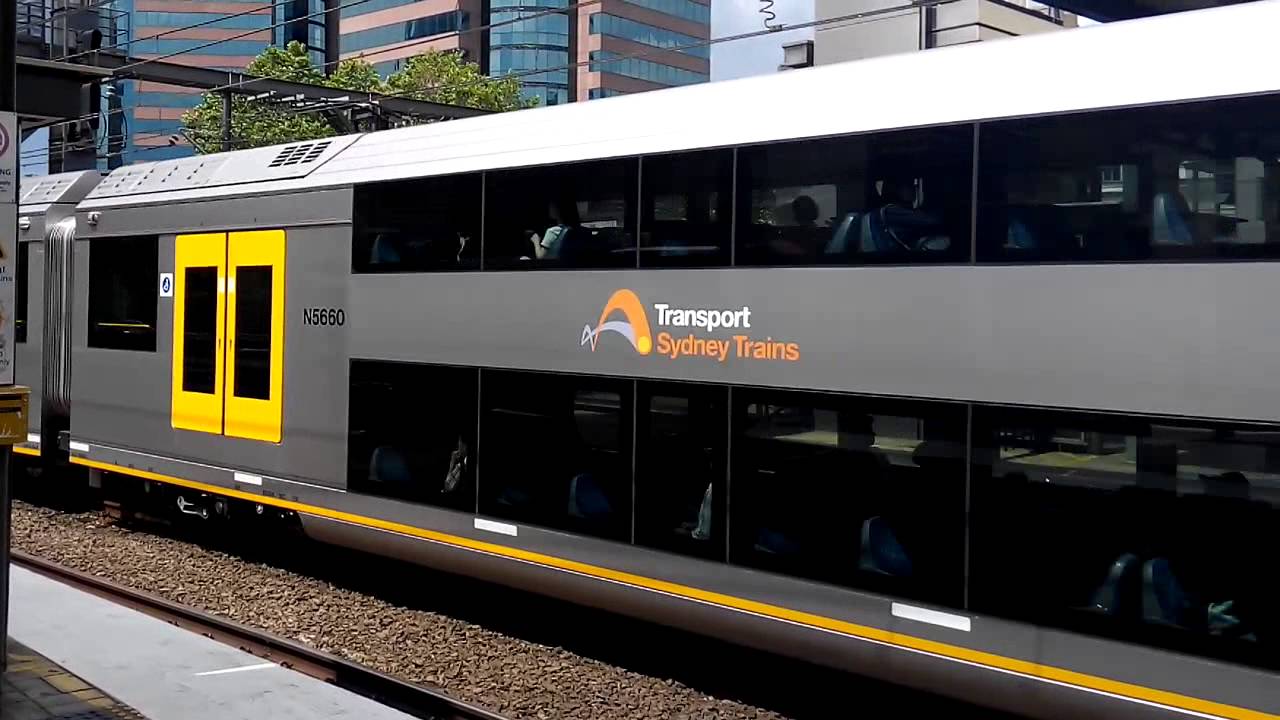 Sydney Trains A60 departs Central P20 - YouTube