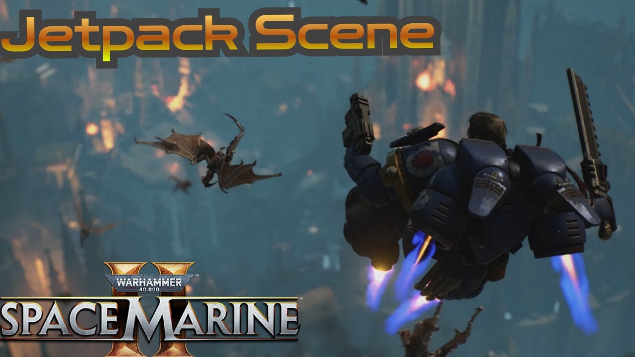 JetPack Fury Scene 🚀 | Space Marines Take to the Skies Against Flying ...
